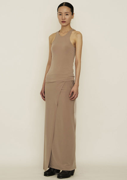 arc us arkus Nude One-Piece Wrap Skirt – APOC STORE