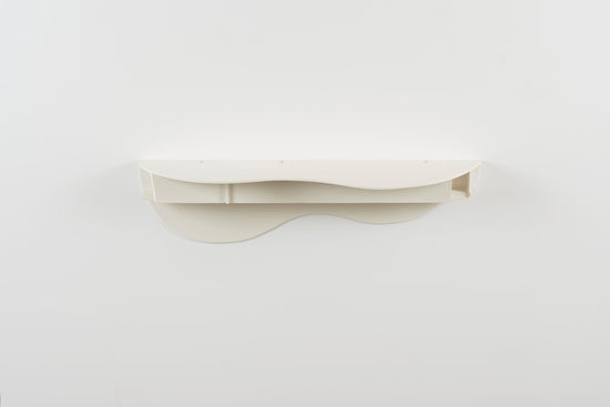 Wave wall shelf - white – APOC STORE