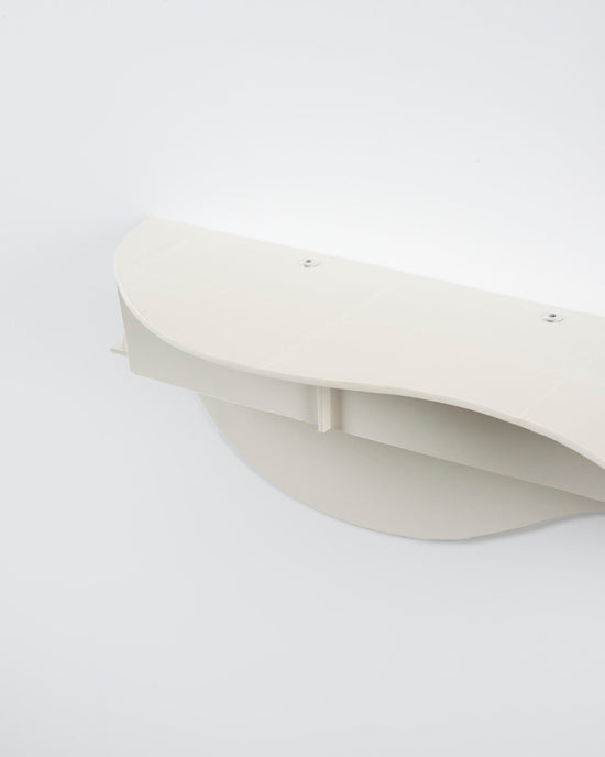 Wave wall shelf - white – APOC STORE