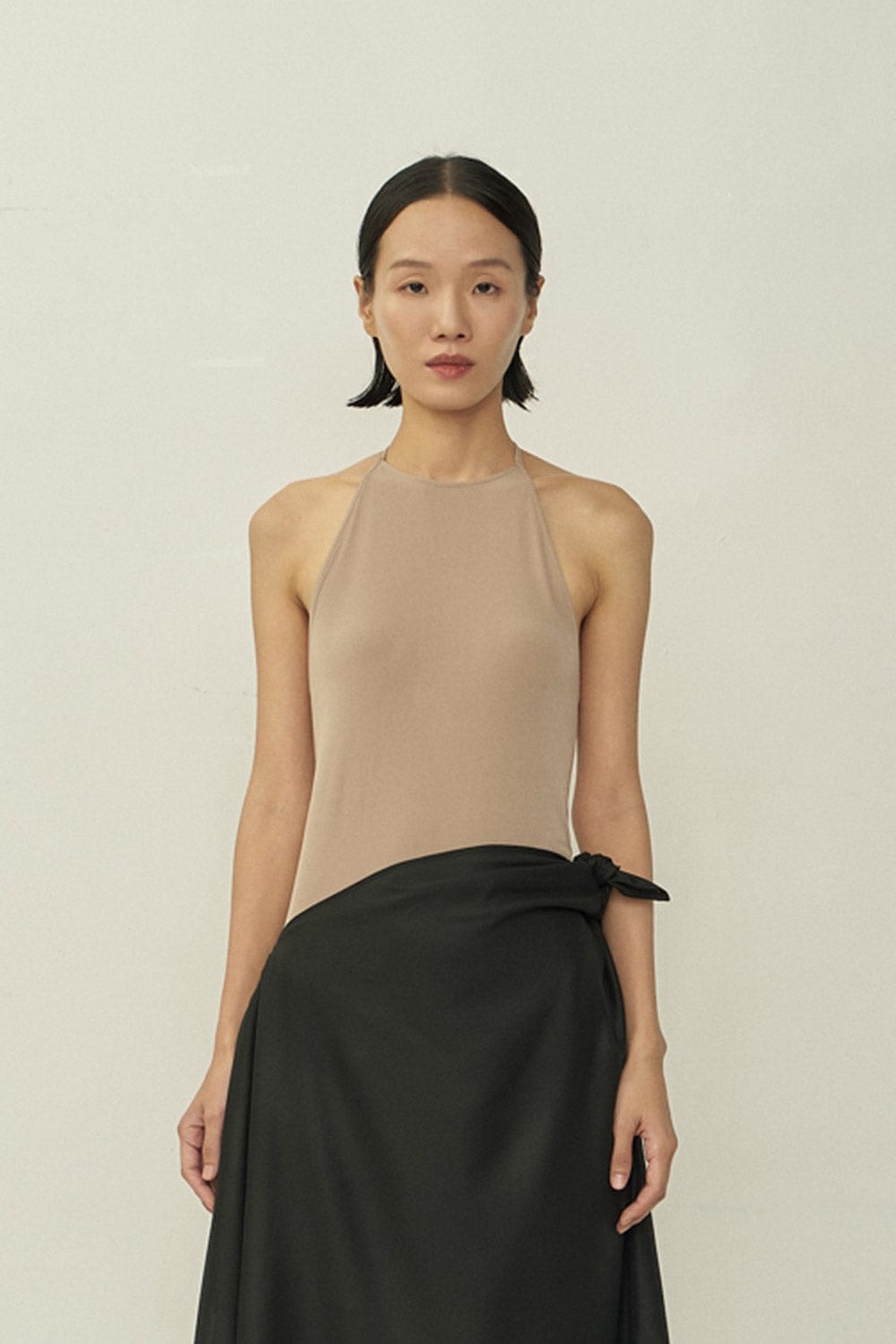 arc us arkus Nude Skinny Apron Top – APOC STORE
