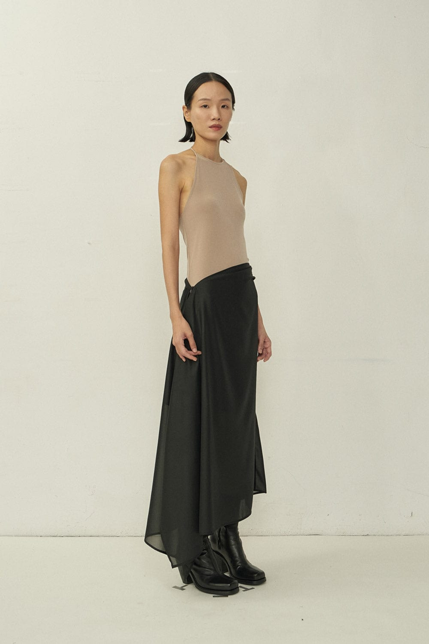 arc us arkus Nude Skinny Apron Top – APOC STORE