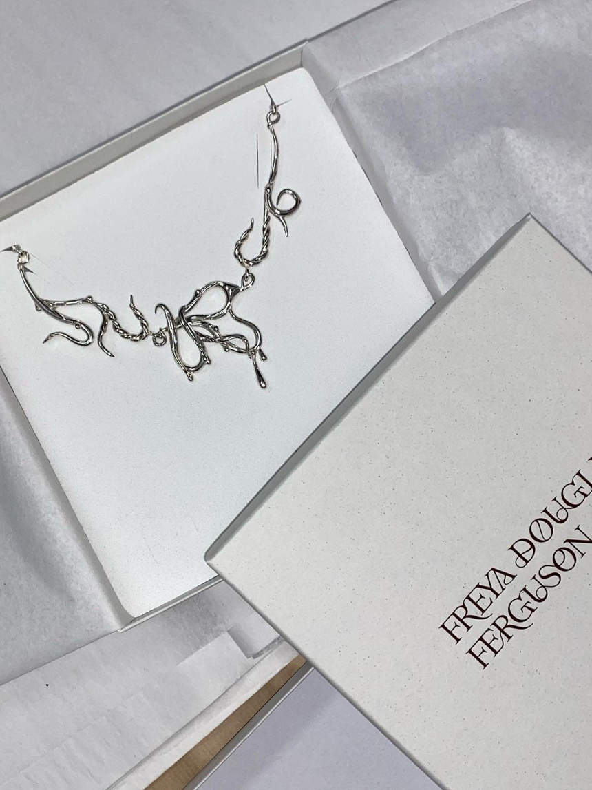 Freya Douglas Ferguson Silver Swamp Necklace – APOC STORE