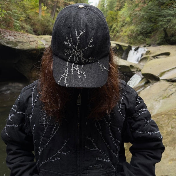 Squiggles Denim Nerve Hat – APOC STORE