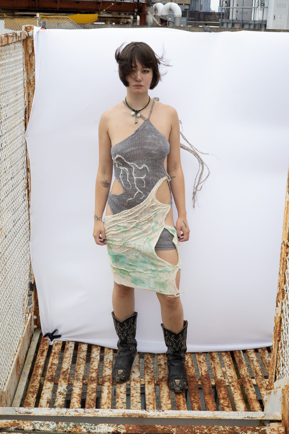 GRACE GUI 1 of 1 Drape Dress – APOC STORE