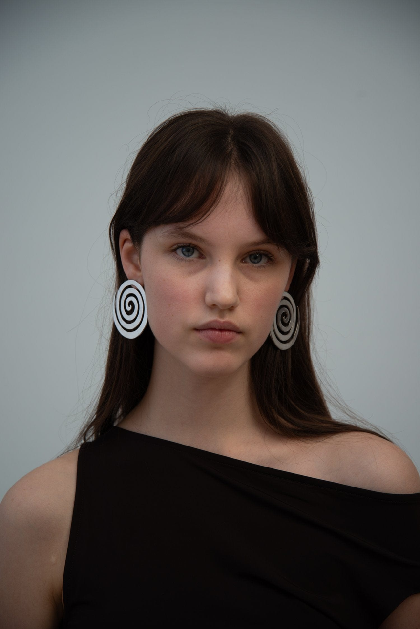 EYLAND JEWELLERY RAQUEL SILVER EARRINGS – APOC STORE