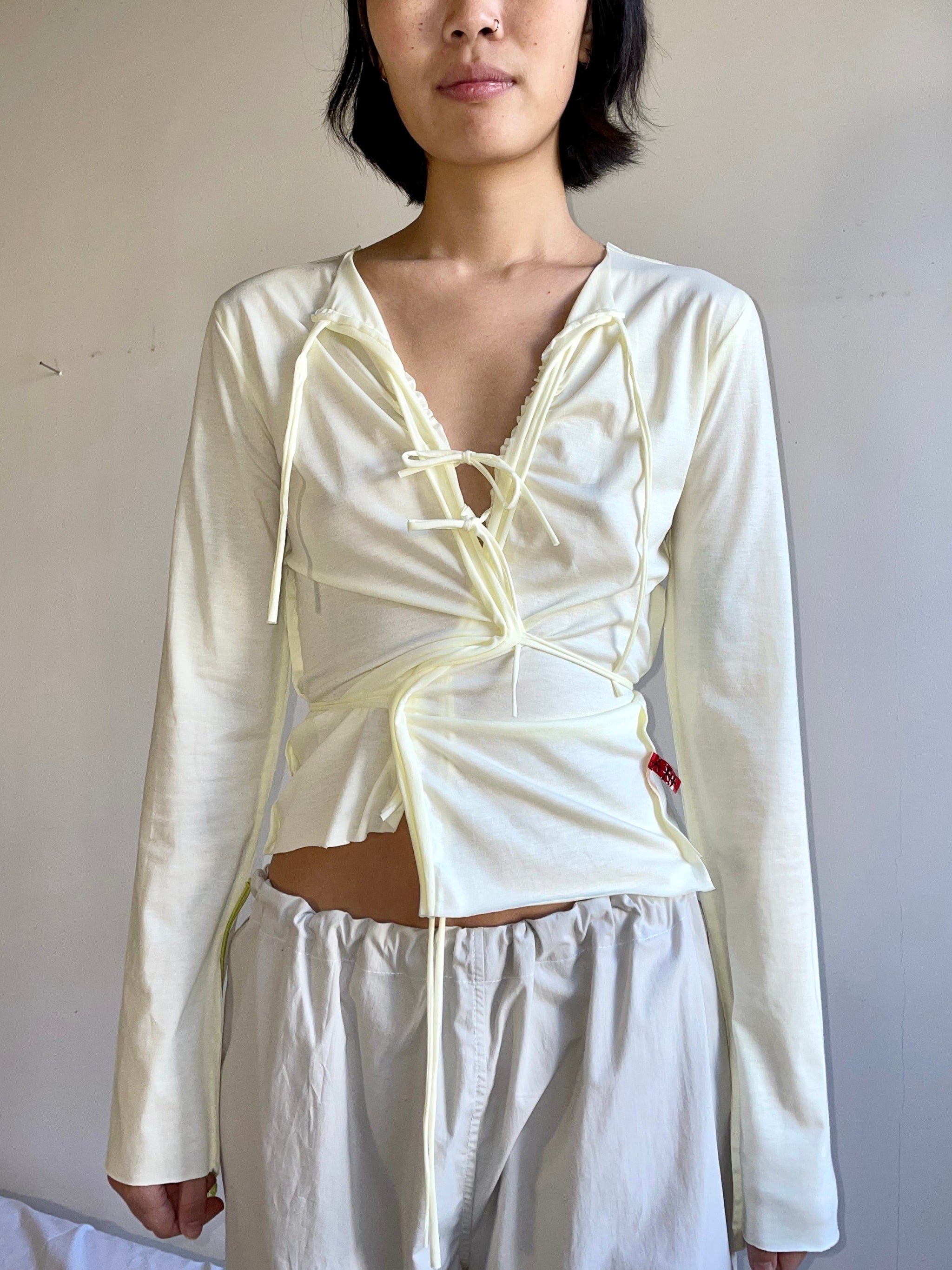 RHEIA SHIRT VANILLA – APOC STORE