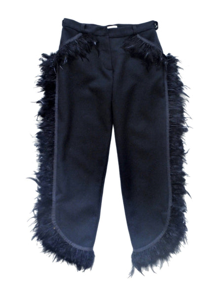 Polyhedron Raven feathers pants – APOC STORE