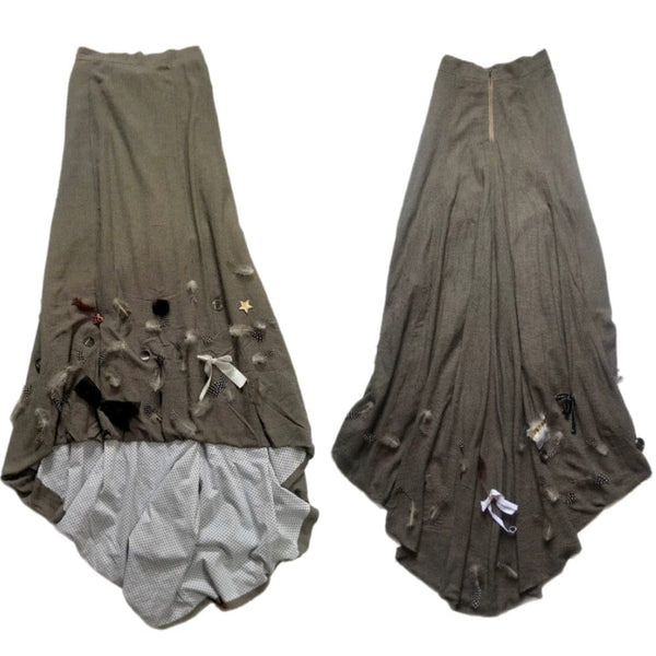 Polyhedron Train Skirt – APOC STORE