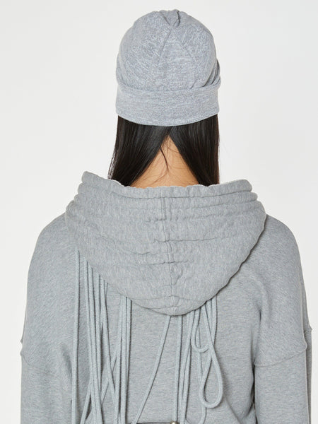 Nibgnus EYELET STRING BEANIE GREY – APOC STORE
