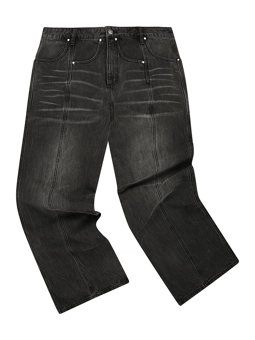 RAMP TRAMP TRAMP STAMP Ramp Tramp Scalloped Pocket Jeans – APOC STORE