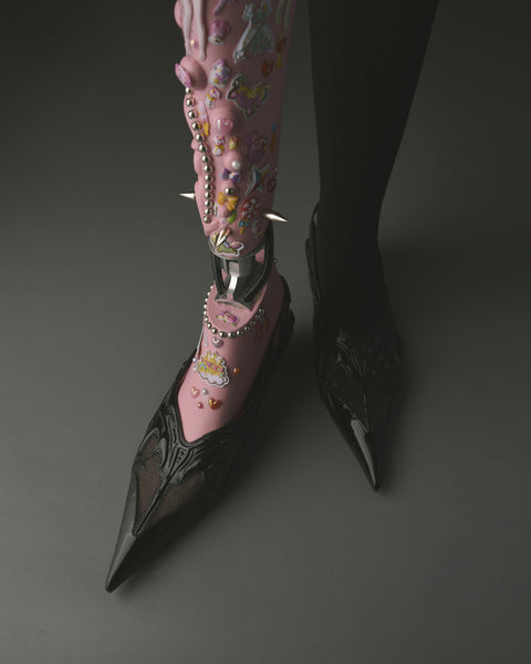 Invasive Modification Black Scylla Pumps – APOC STORE