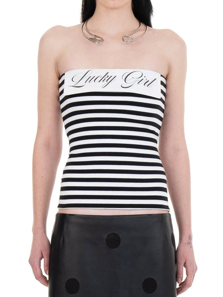 Urte Kat LUCKY GIRL TUBE TOP STRIPED – APOC STORE