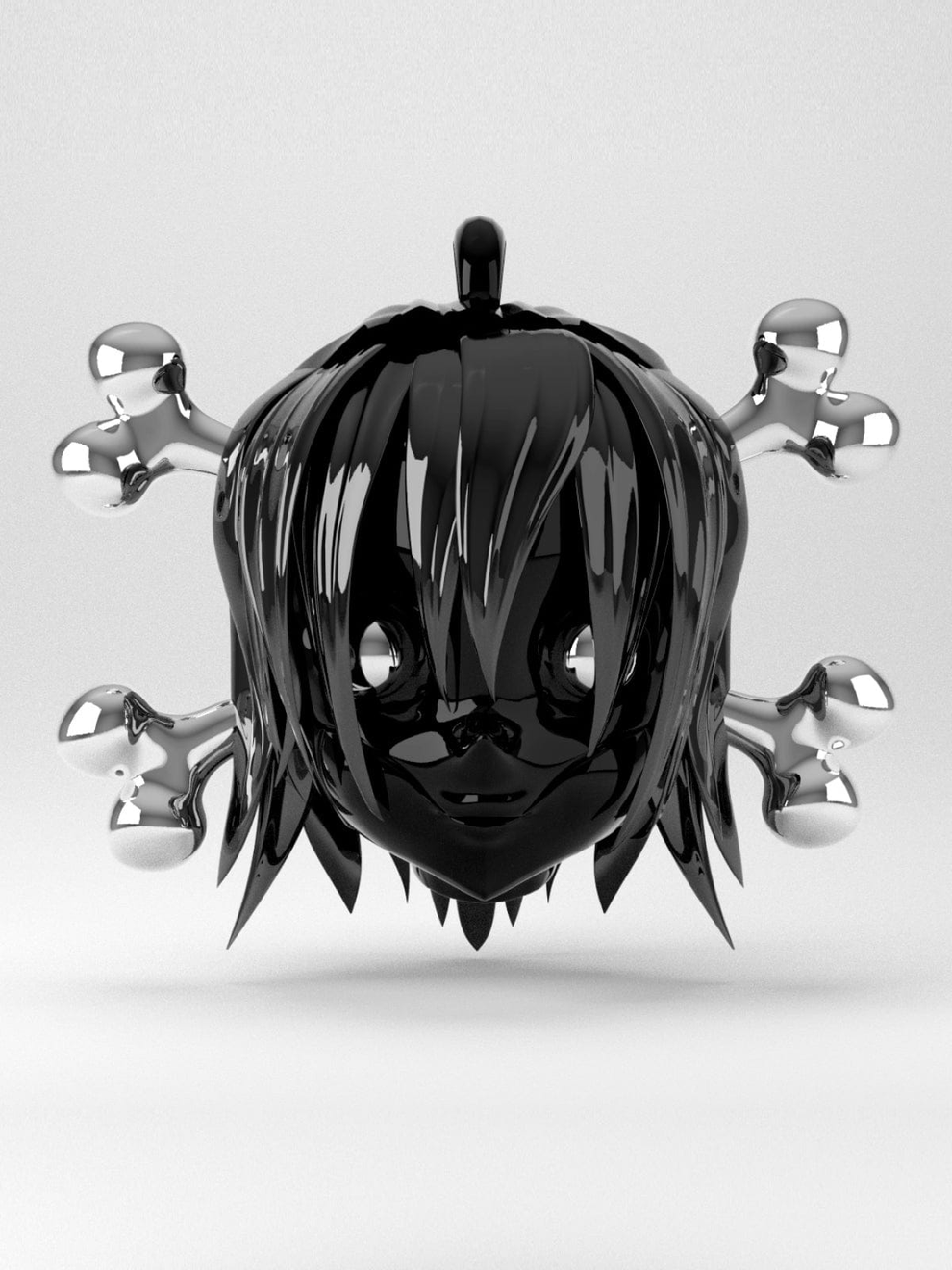 ROHAN MIRZA Shadow Bone Necklace – APOC STORE