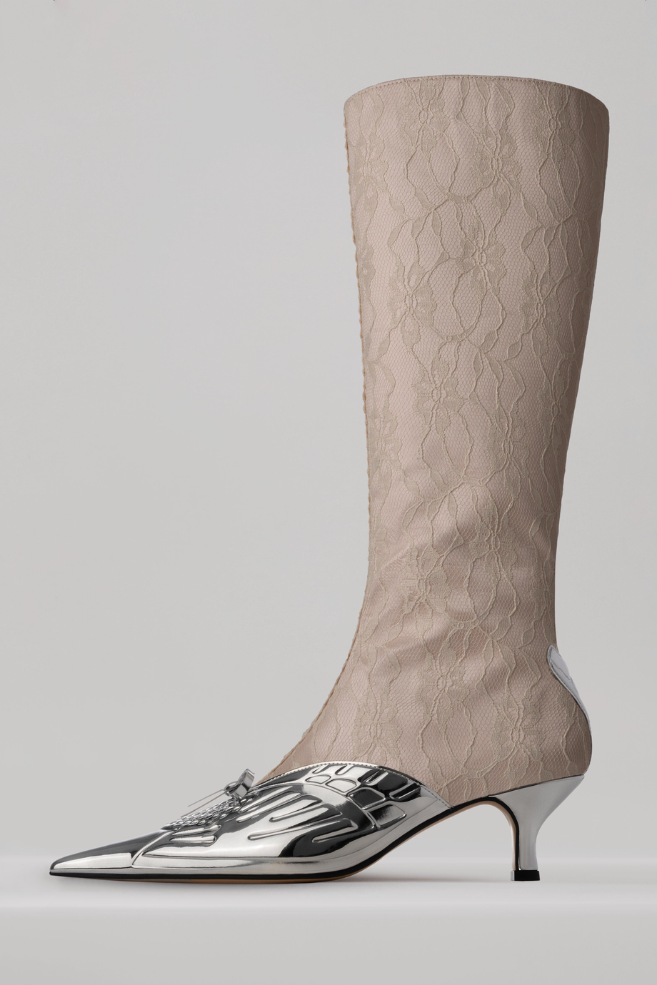 Invasive Modification IM Silver Chrome Boots – APOC STORE