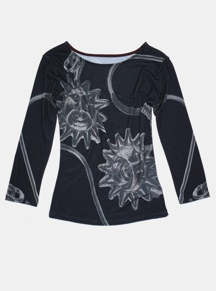 Lalameemee apollo jersey top black – APOC STORE
