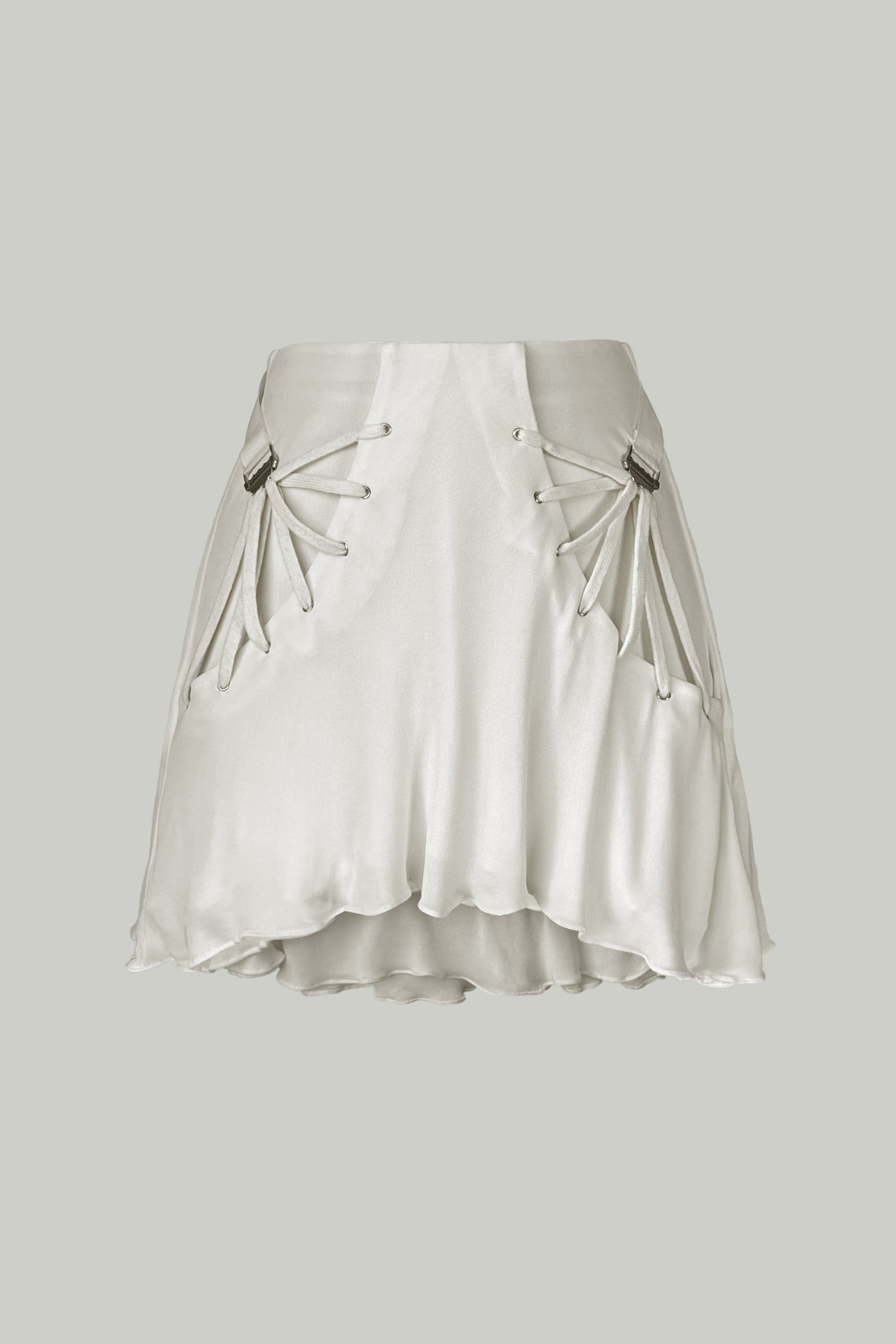 FAN LACED SKIRT – APOC STORE