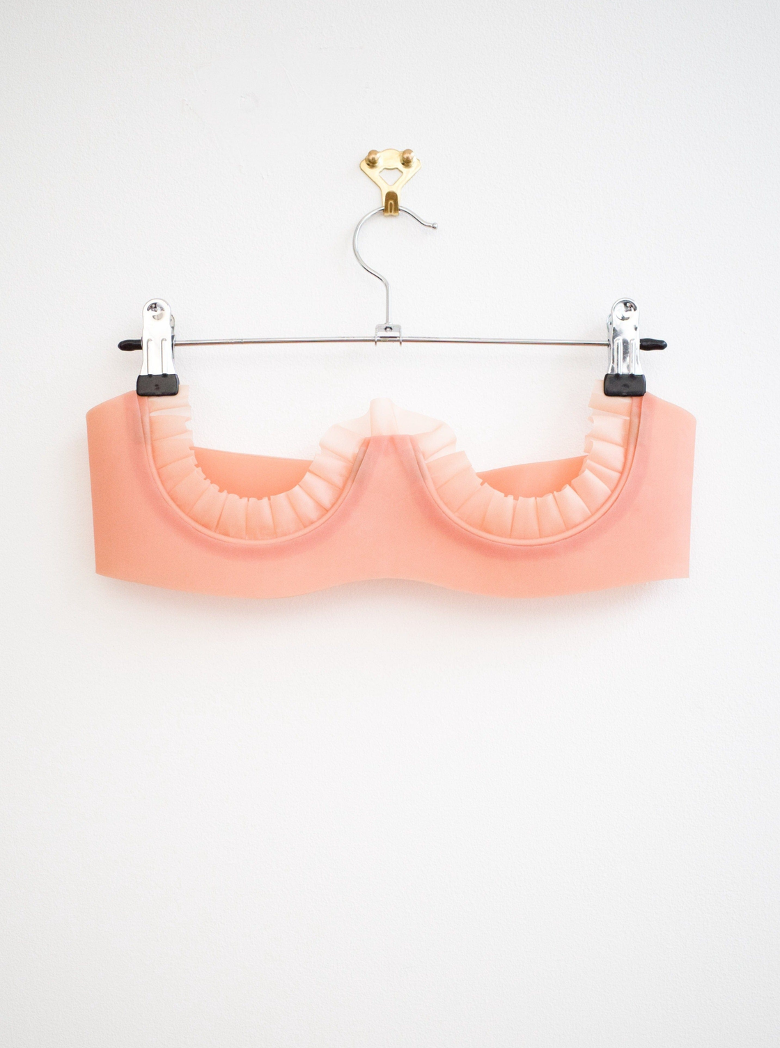 Soft Skin Latex Frill Cup Bra Translucent Pink – APOC STORE