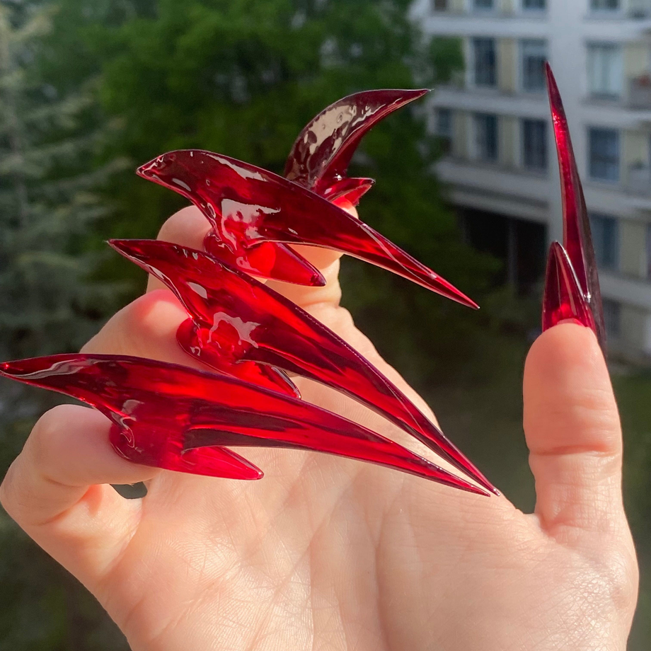 Texto Dallas TD Claws Red Nail Set – APOC STORE