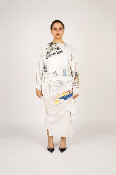 Puer Parasitus Radiation Bear Cotton Waste Dress – APOC STORE