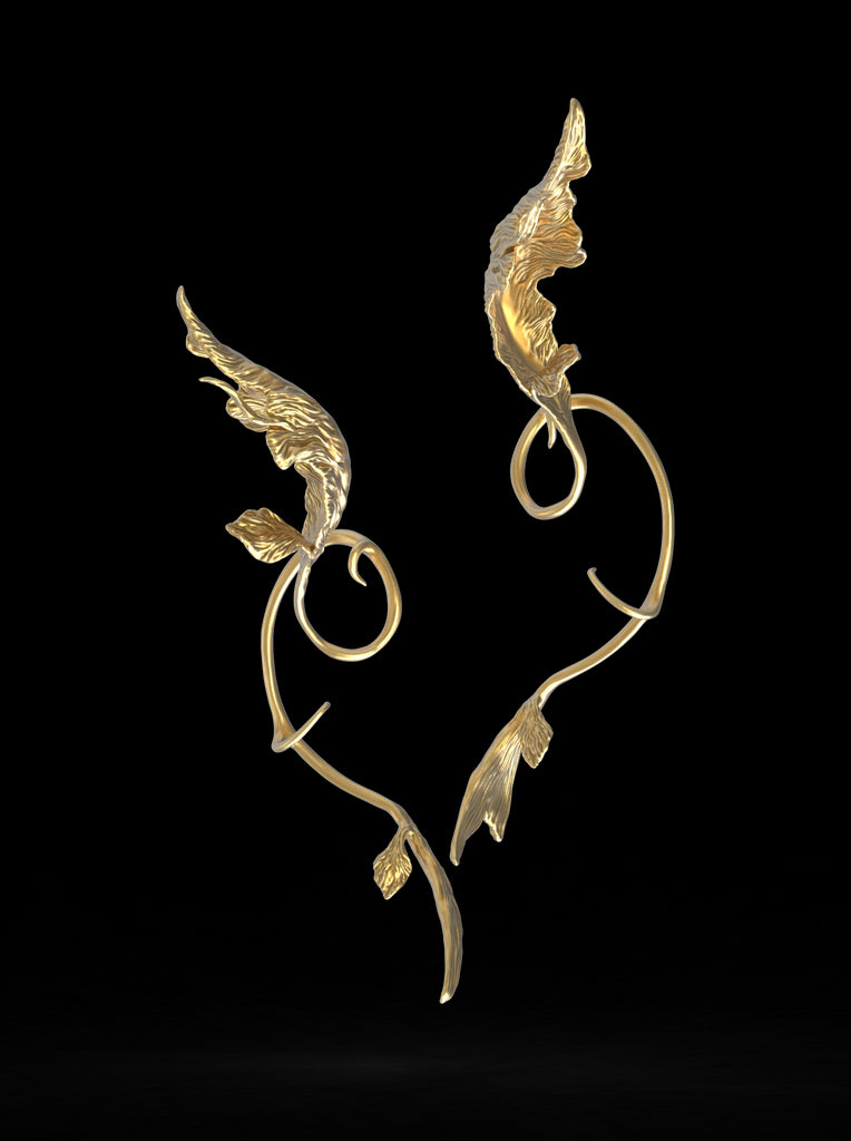 Ancient Future Silver Broken Moth Wings Ring – APOC STORE