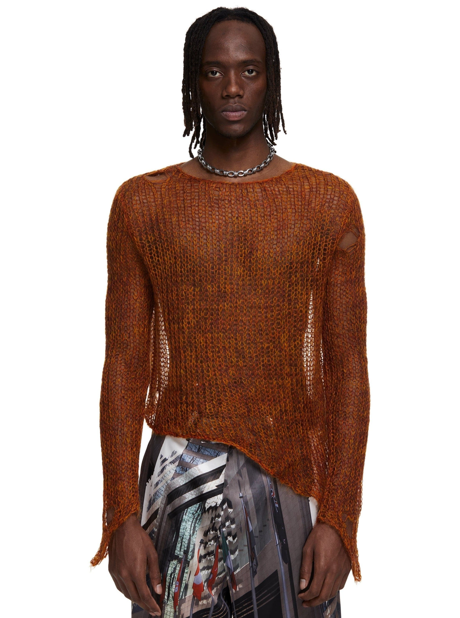 XIMONLEE Mohair Loose Knit Jumper – APOC STORE