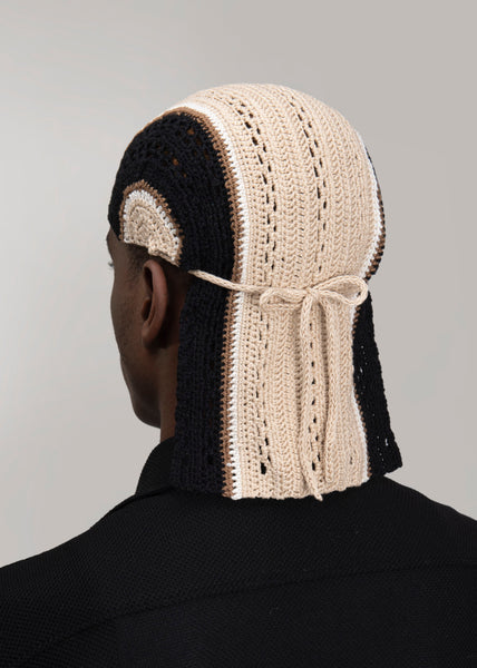 SSU Tied Up Bandana Cap Beige/Black – APOC STORE