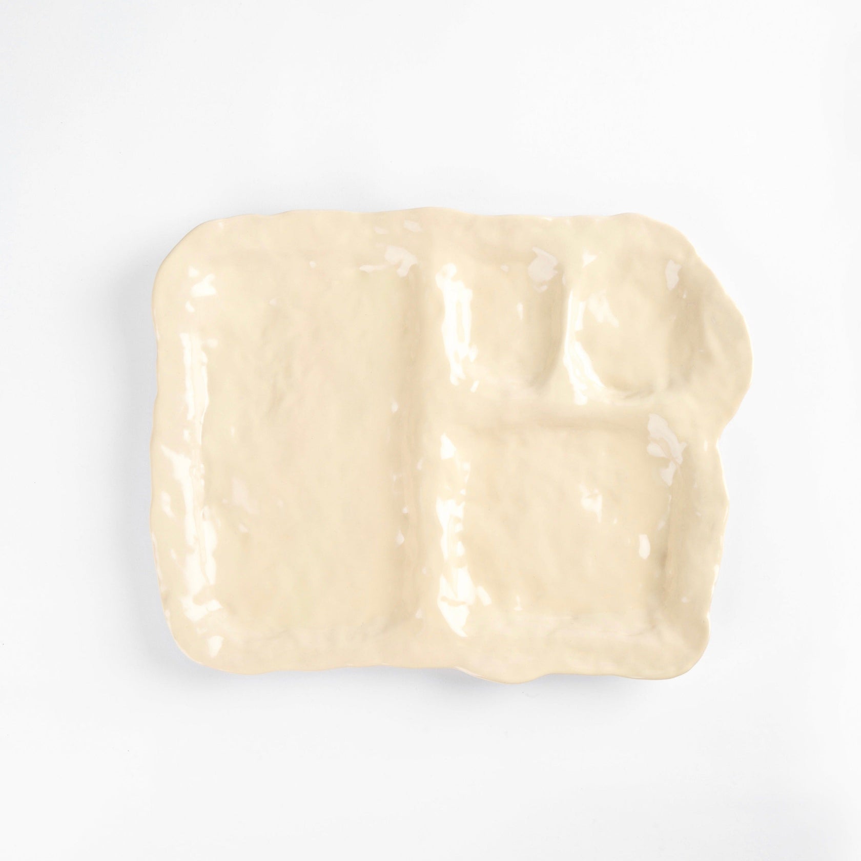 Ceramic Plate Cream – APOC STORE