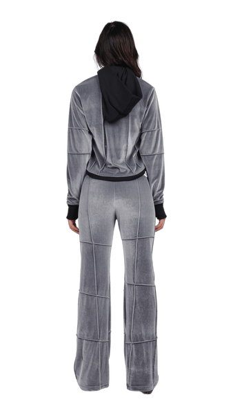 Karlaidlaw Grey Flare Leg Spider Pants – APOC STORE