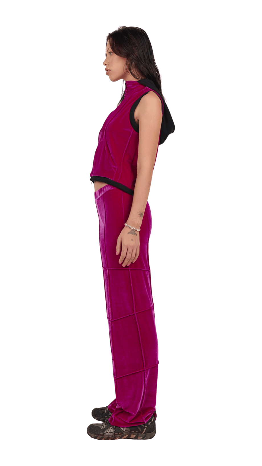 Karlaidlaw Pink Straight Leg Spider Pants – APOC STORE