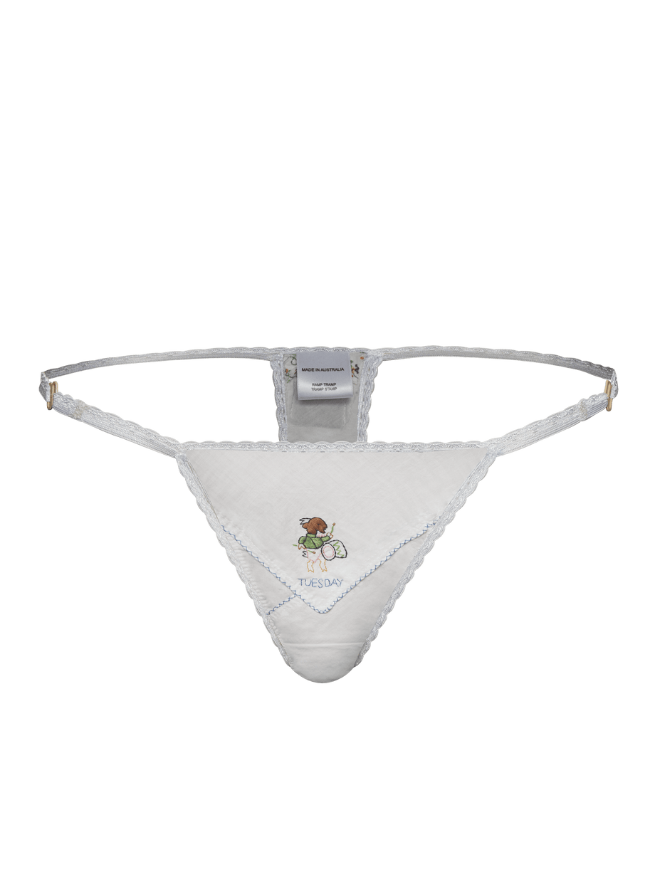RAMP TRAMP TRAMP STAMP Days of The Week G-Strings - Tuesday (Cute ...