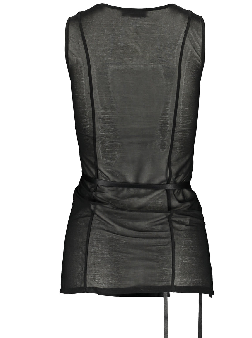 Issa Eakin Sheer Vest Top – APOC STORE