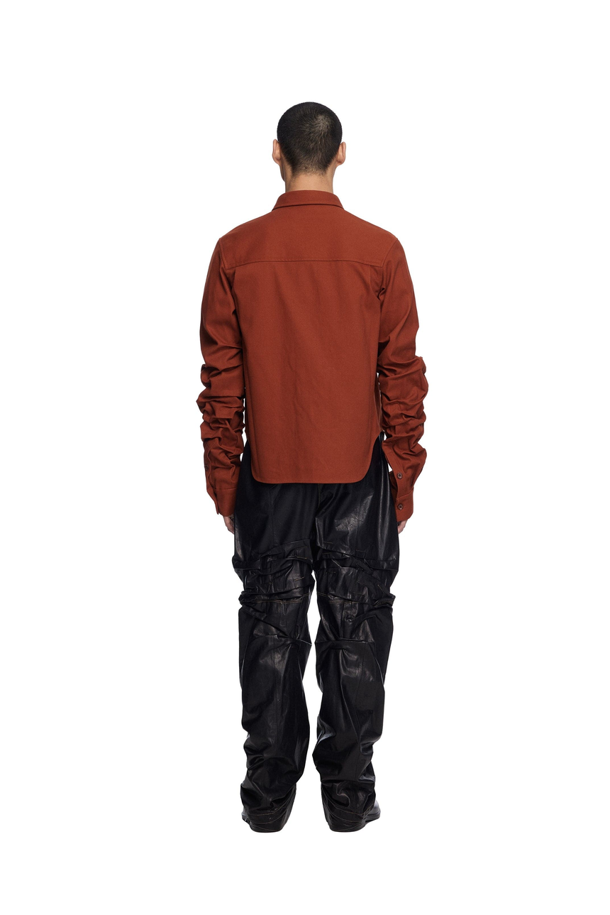 XIMONLEE Gathered Sleeve Shirt – APOC STORE