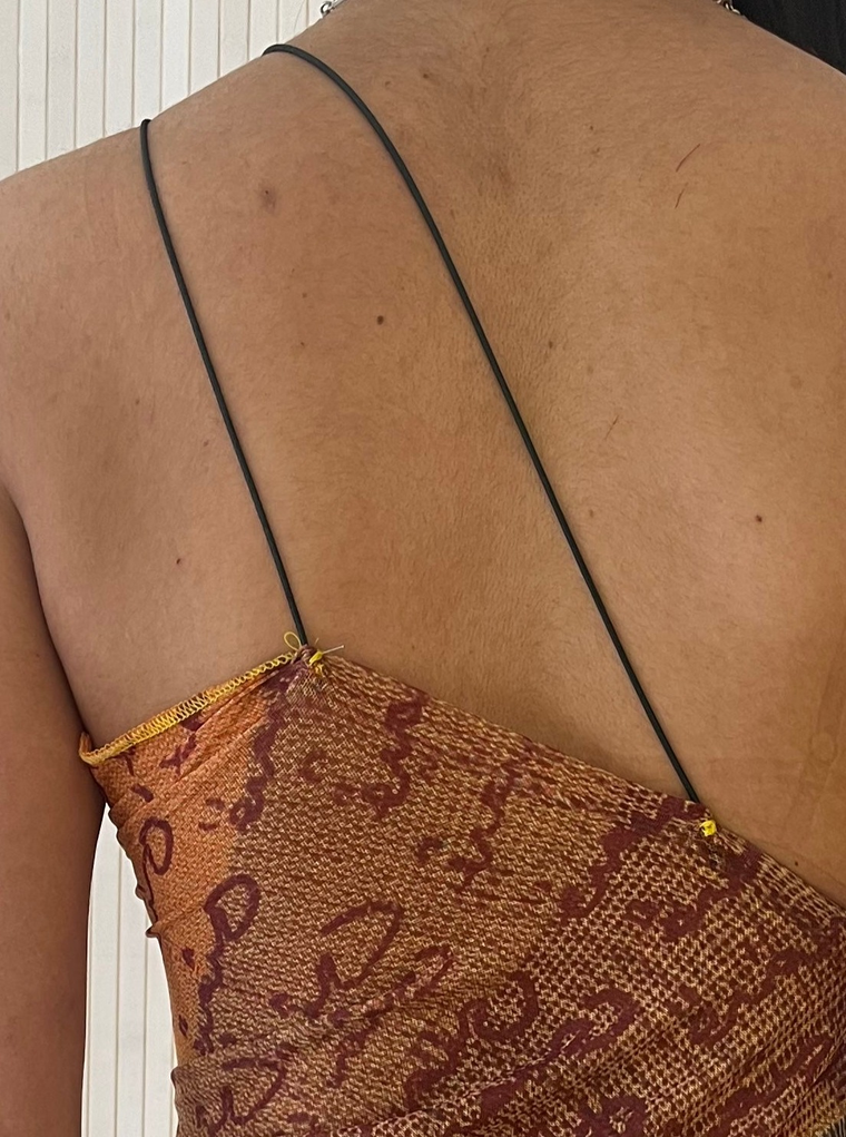 Hadiyah Hussain Precious Mesh Top – APOC STORE