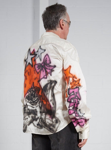 RAMP TRAMP TRAMP STAMP Skeesh x RTTS airbrushed silk shirt – APOC STORE
