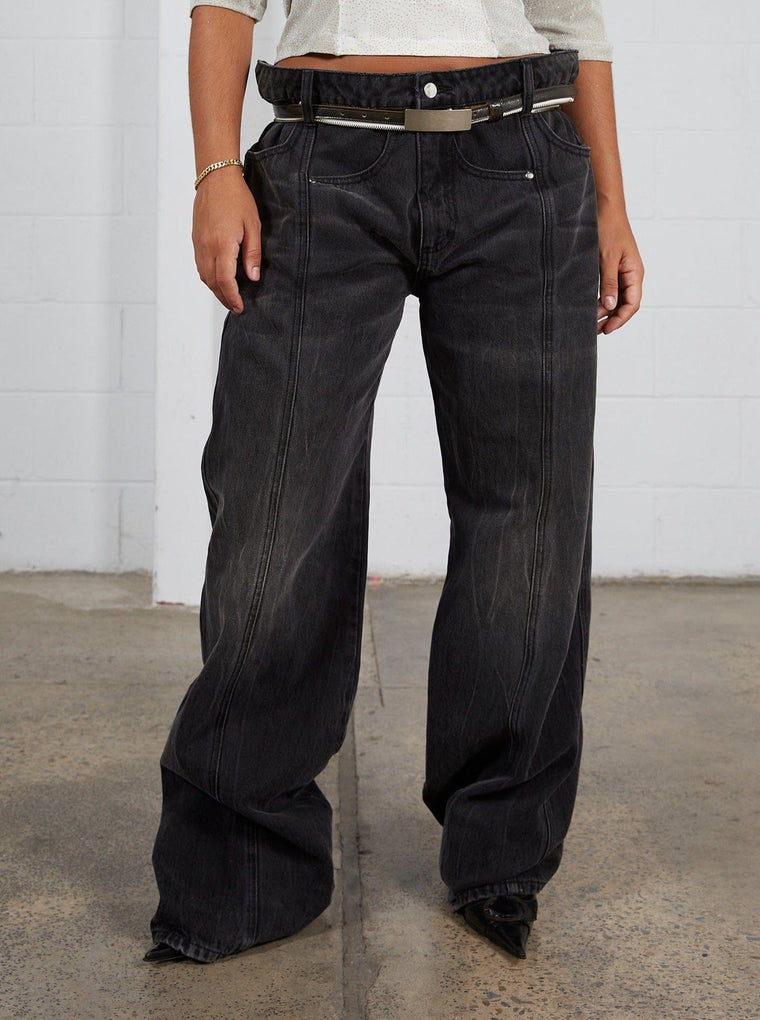 RAMP TRAMP TRAMP STAMP Ramp Tramp Scalloped Pocket Jeans – APOC STORE